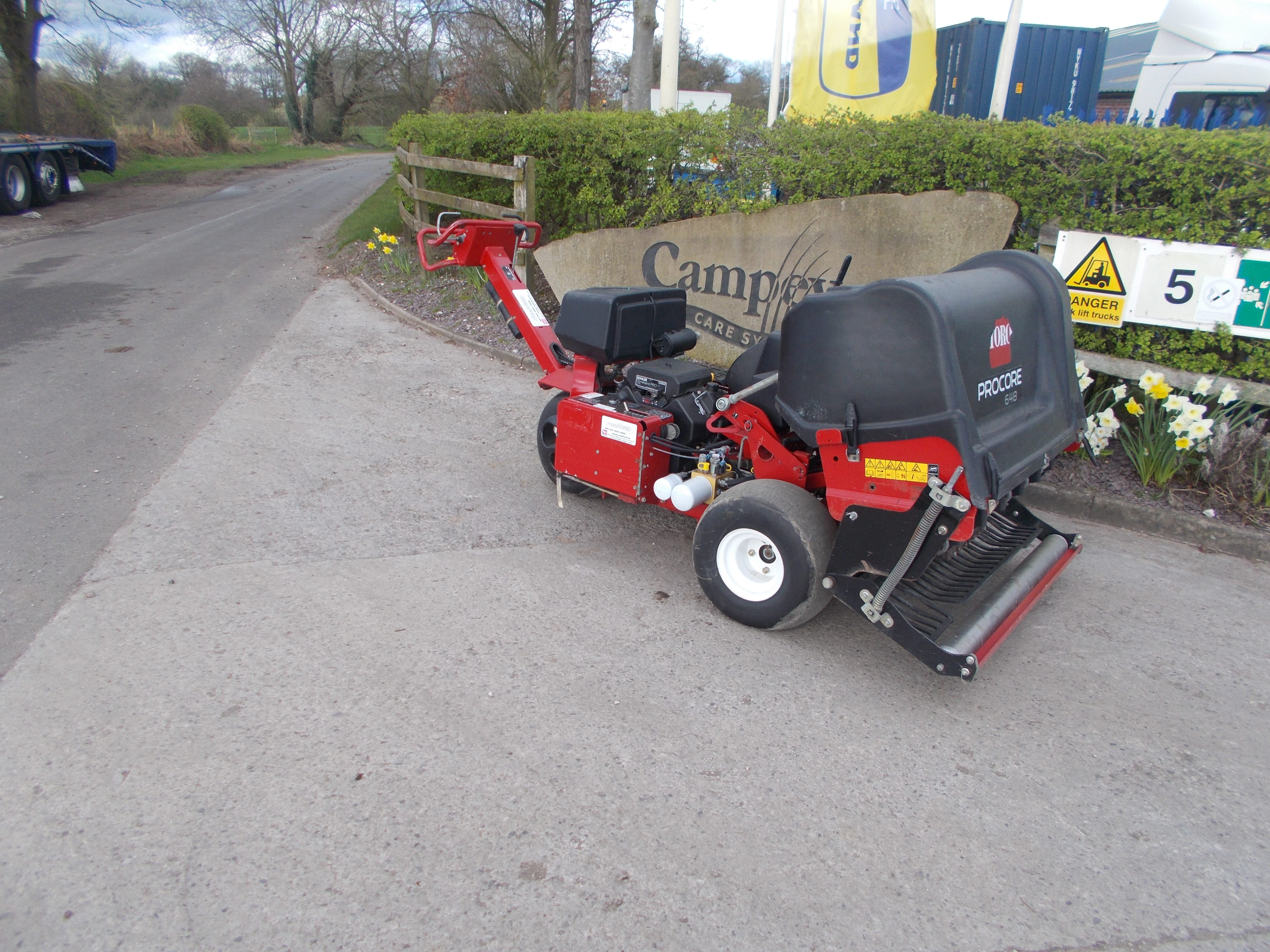 Used Products – Aeration / Decompaction & Verti-drains – Campey Turf ...