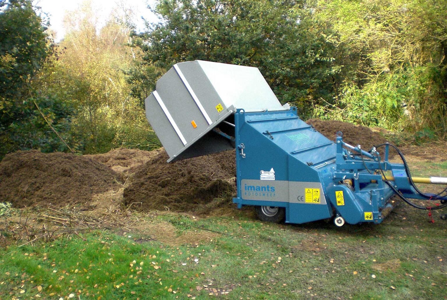 IMANTS - RotoSweep & Rhea Scarifier - Campey Turf Care Systems