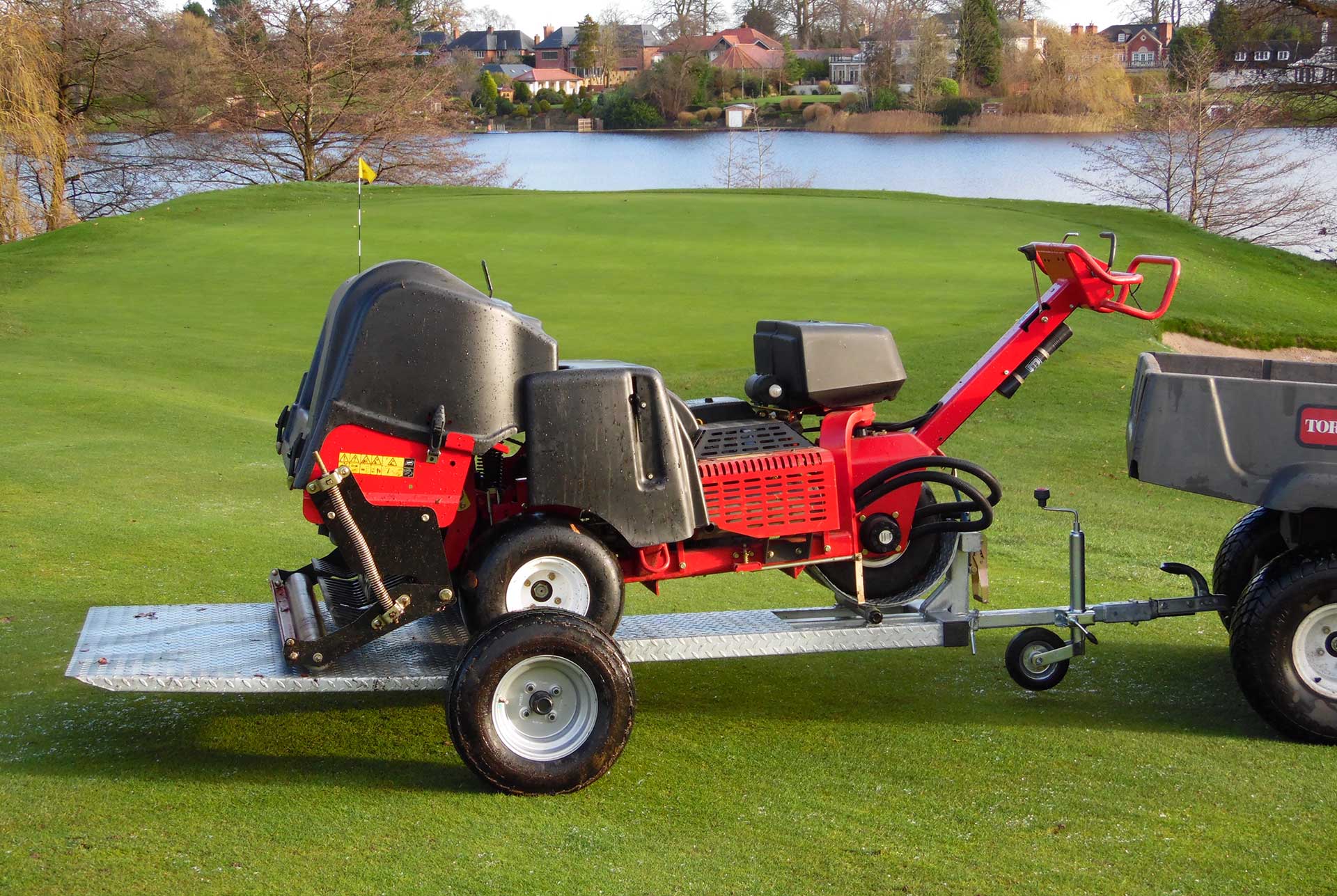 RAYCAM™ - TPC Easy Load Trailer - Campey Turf Care Systems